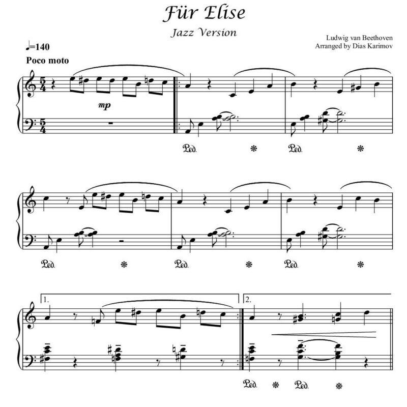 "Fur Elise" by Ludwig van Beethoven | How to play | Video Course